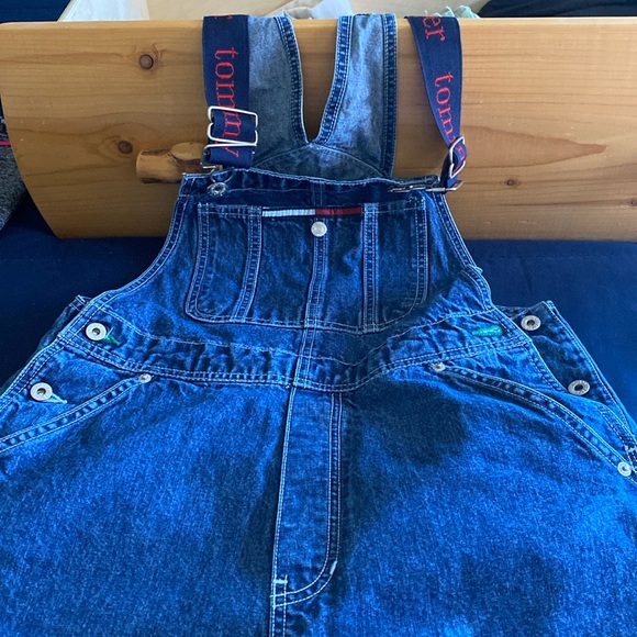 Tommy Hilfiger | Jeans | Vintage Worn Twice Overalls Awesome Look ...
